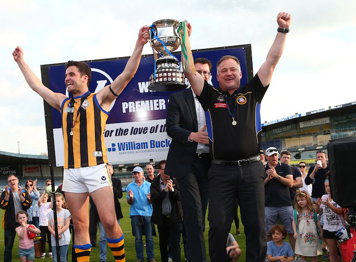 Anthony Rock steps down as senior coach of St Bernards FC - VAFA