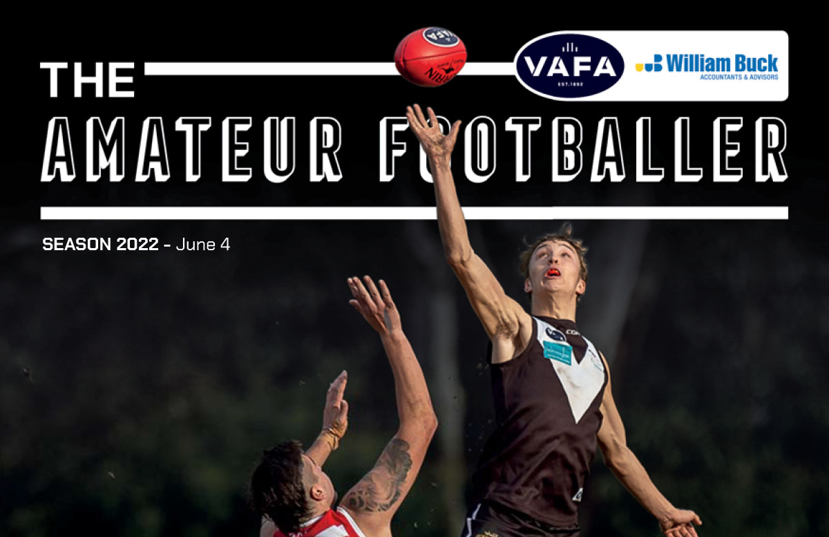 Amateur Footballer Record - Round 9 - VAFA