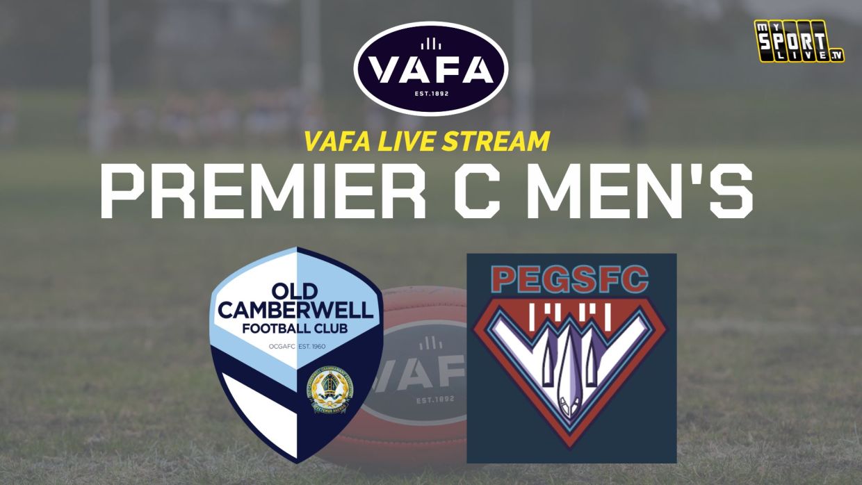 VAFA Live Stream: Old Camberwell v PEGS - VAFA