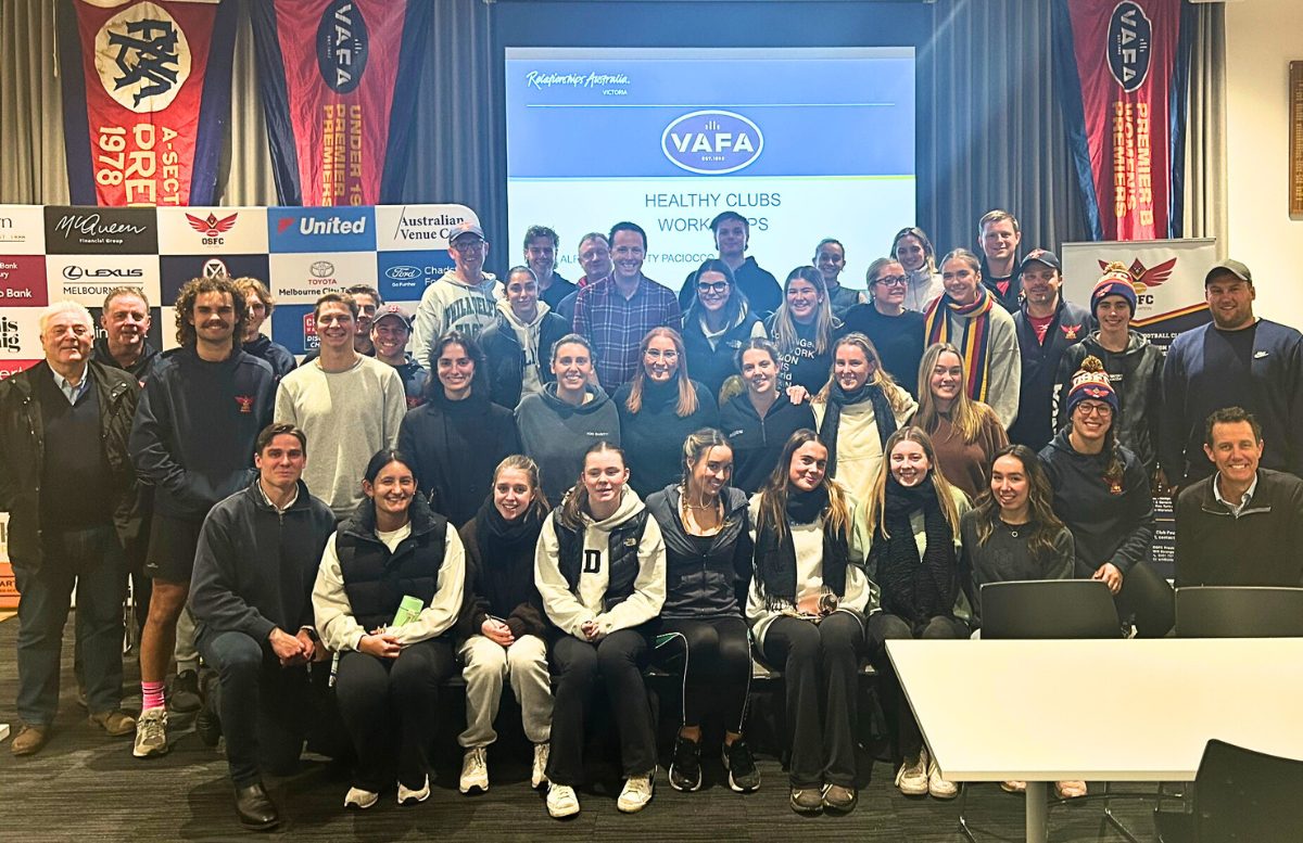 ‘Healthy Clubs, Healthy Relationships’ program kicks off - VAFA