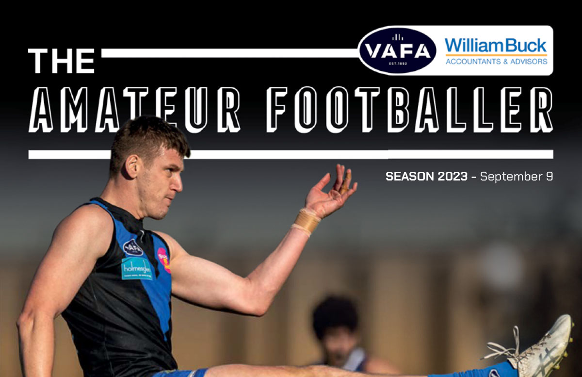 Amateur Footballer Record - Week 20 - VAFA